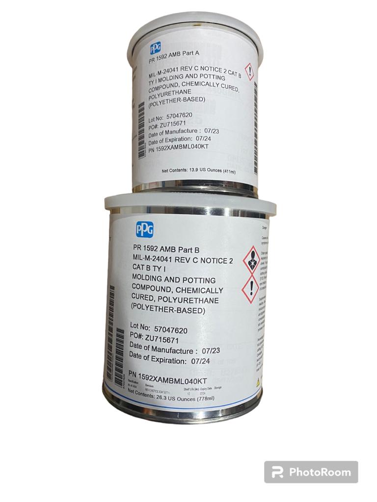 PR-1592 Potting And Molding Compound, Per Quart Kit $899 - MROSupplyShop