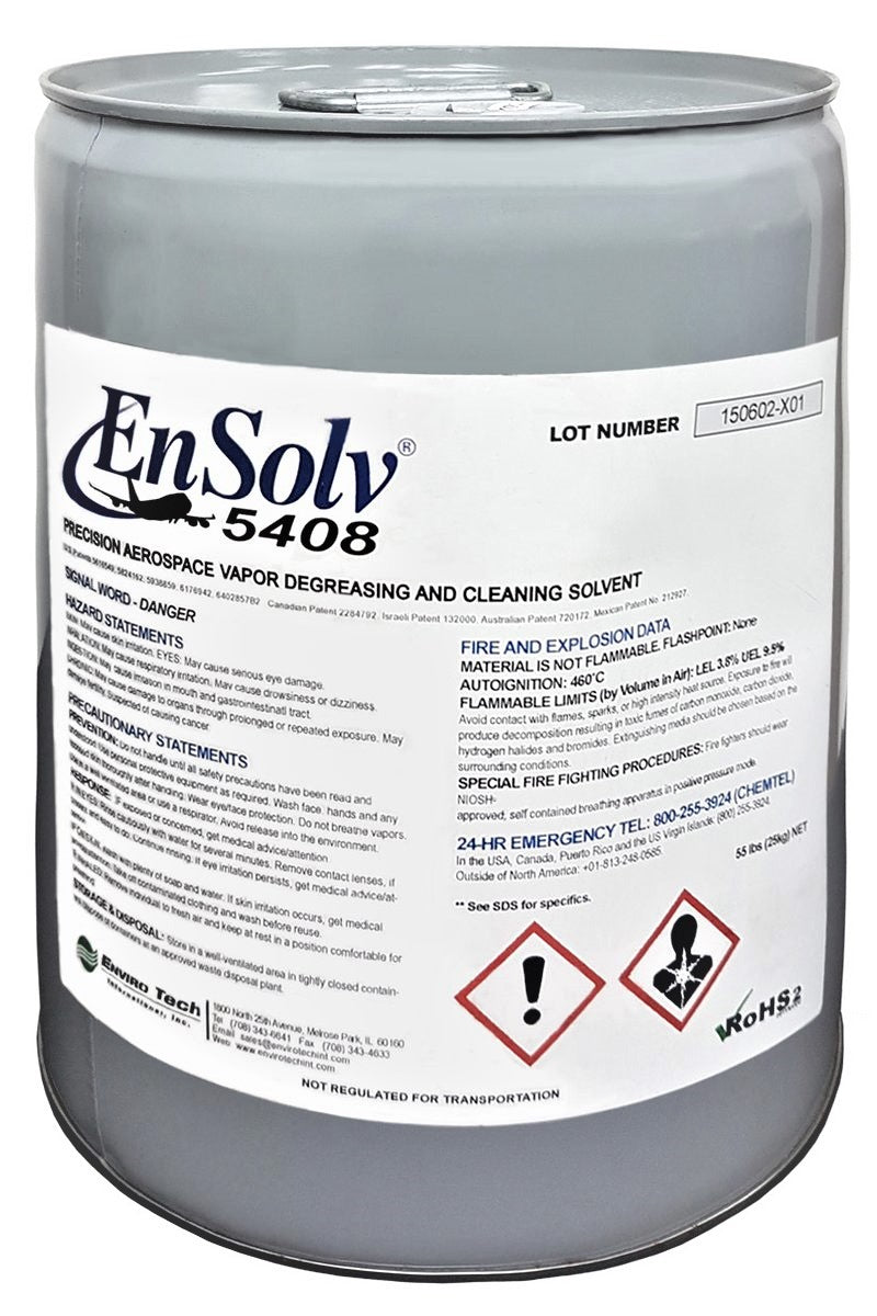 ENSOLV-5408 Solvent, Boeing BAC 5408 , Per 5 gl. Pail - $759.00 ...