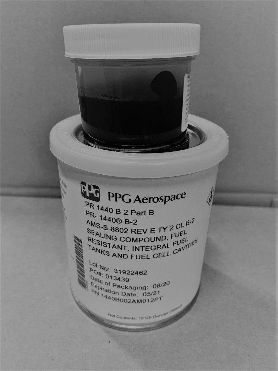 PPG PRC-Desoto® PR-1440 B2 Fuel Tank Sealant, Pint Kit, $115 ...