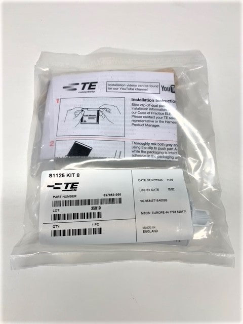 TE Connectivity / Raychem Chemicals ADHESIVE 50-ML DUAL SYRINGE S1125 ...